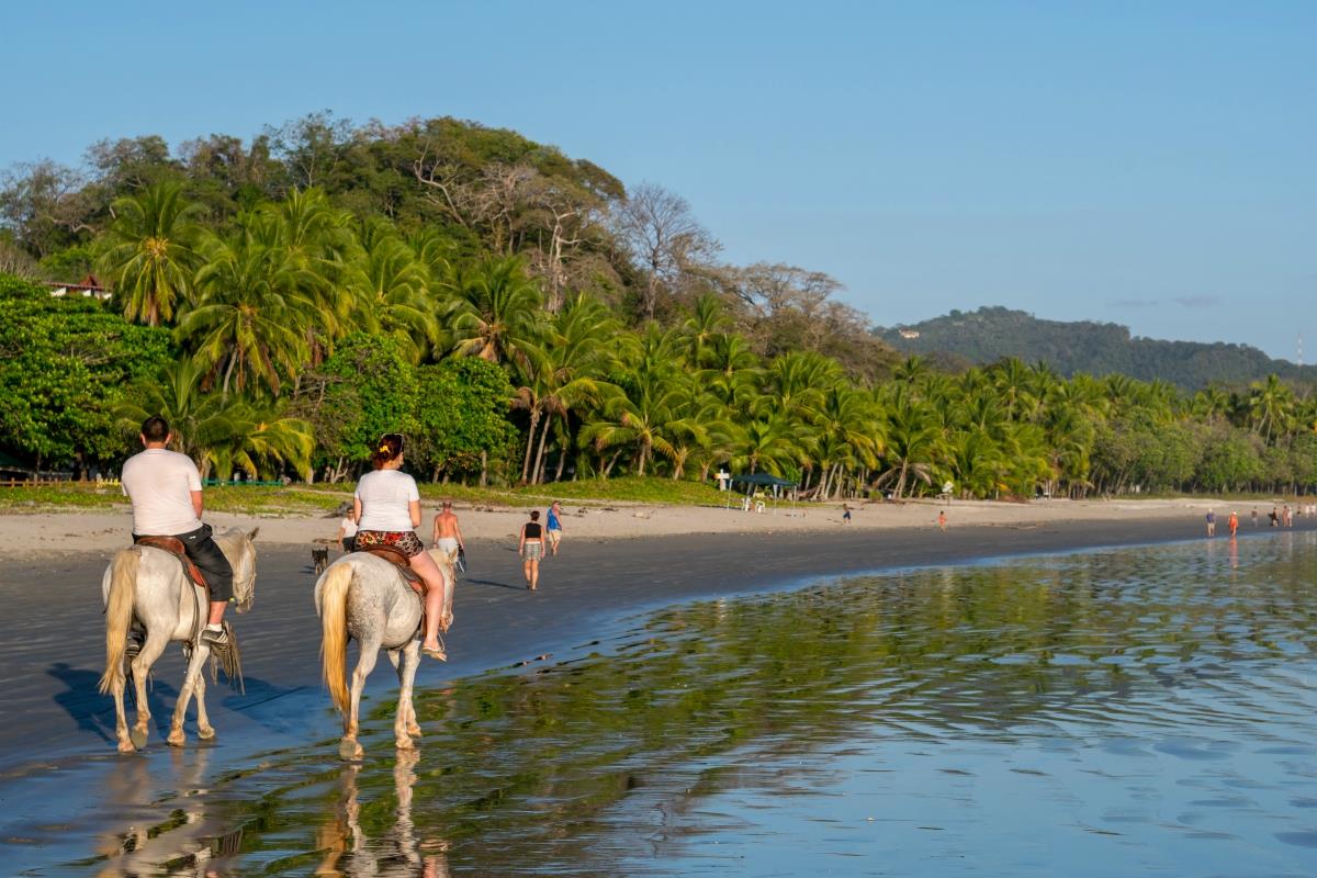Półwysep Nicoya - kostaryka, mapa
